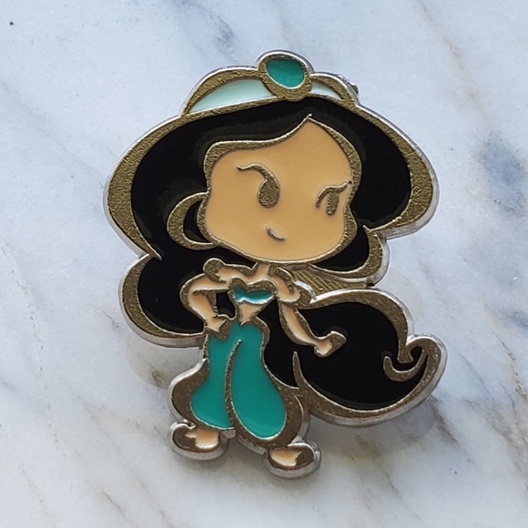 Disney | Jewelry | Princess Jasmine From Aladdin Disney Pin | Poshmark